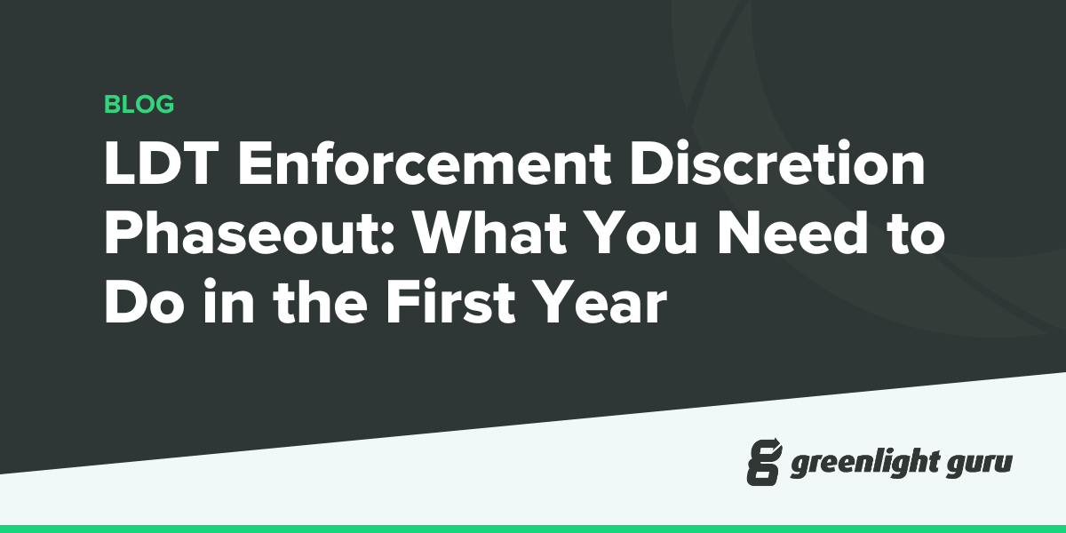 LDT Enforcement Discretion Phaseout: What To Know
